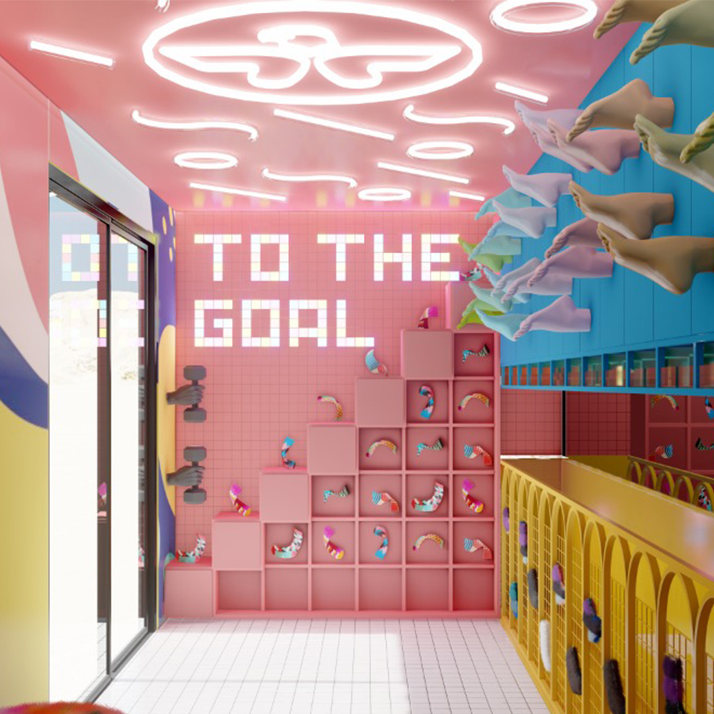 Claw Socks Store - Denisse Moralli | Architecture & Design